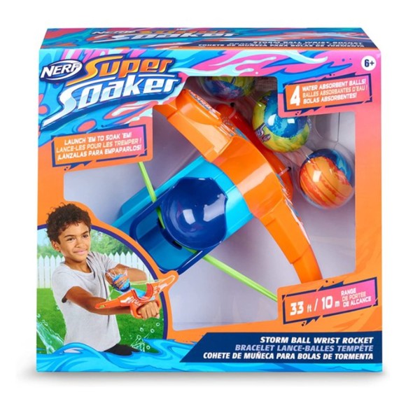 Nerf | Toys | Nerf Super Soaker Storm Ball Wrist Rocket Water Pool Toy ...